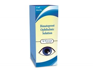 Bimatoprost ophthalmic solution supplier – Kavya Pharma